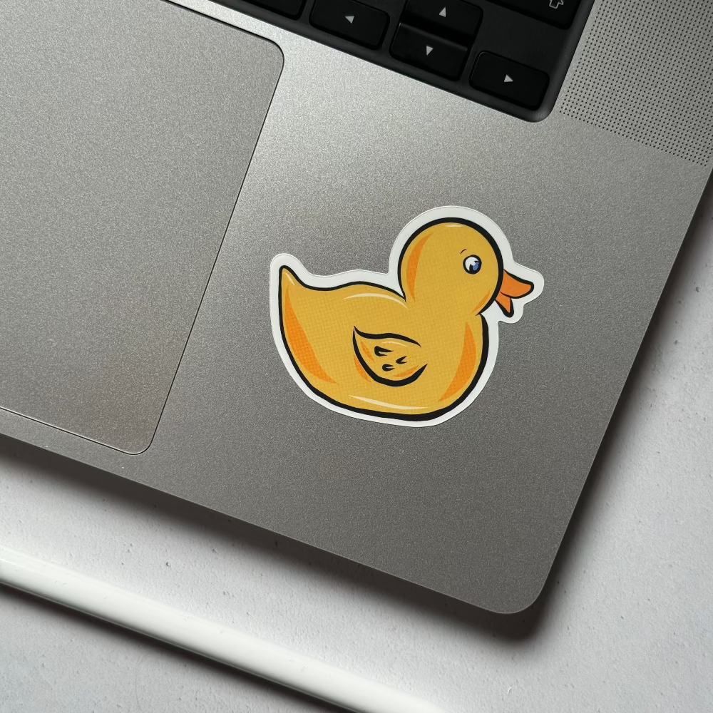 Rubber Duck Sticker - Hue Complete Me