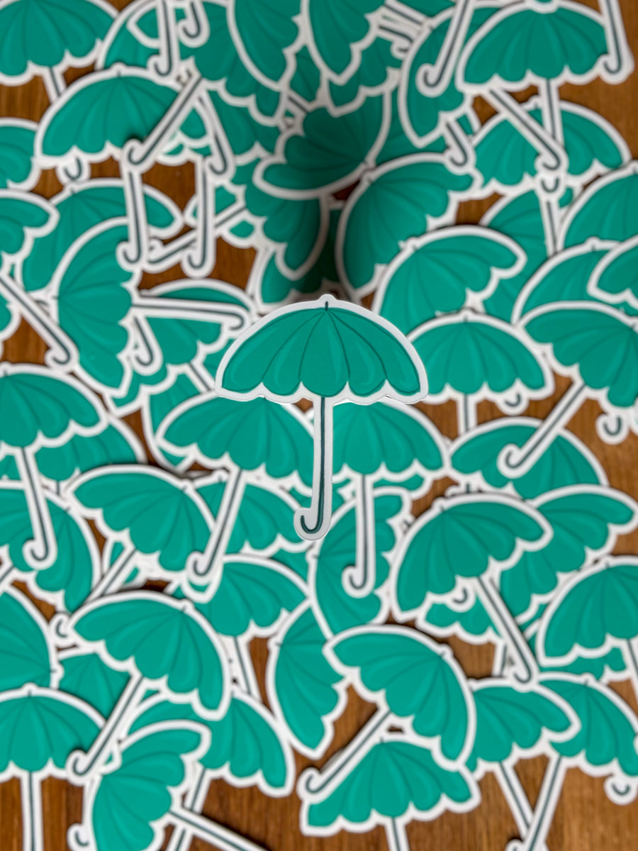 Umbrella Vinyl Sticker - Hue Complete Me