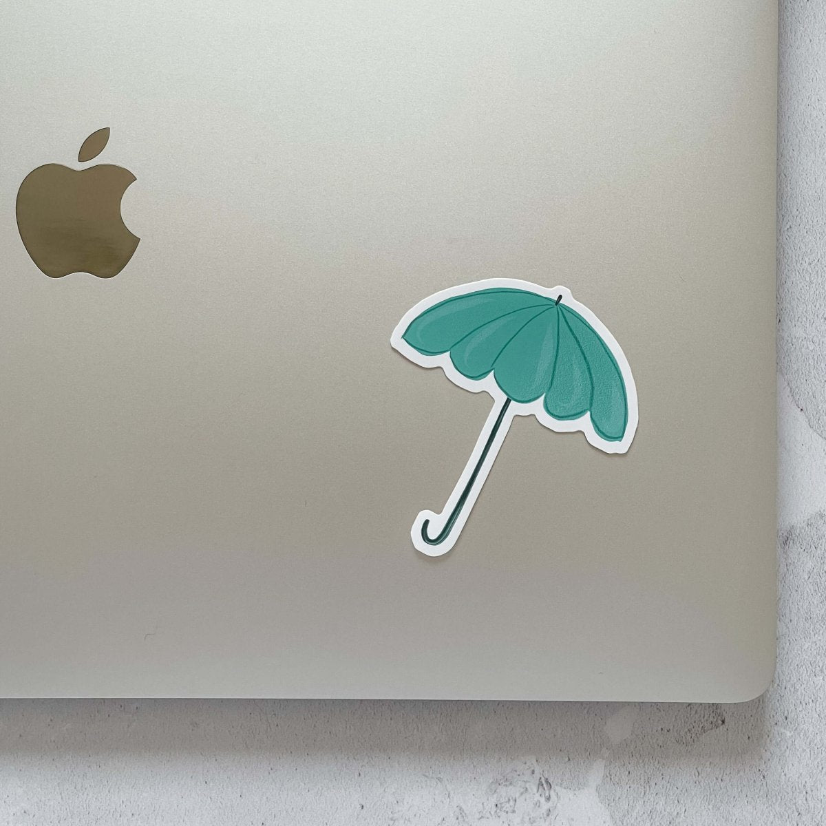 Umbrella Vinyl Sticker